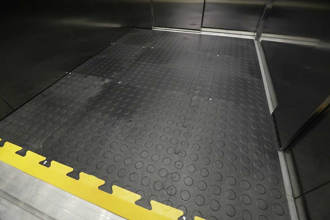 Elevator protection during moving and construction activities